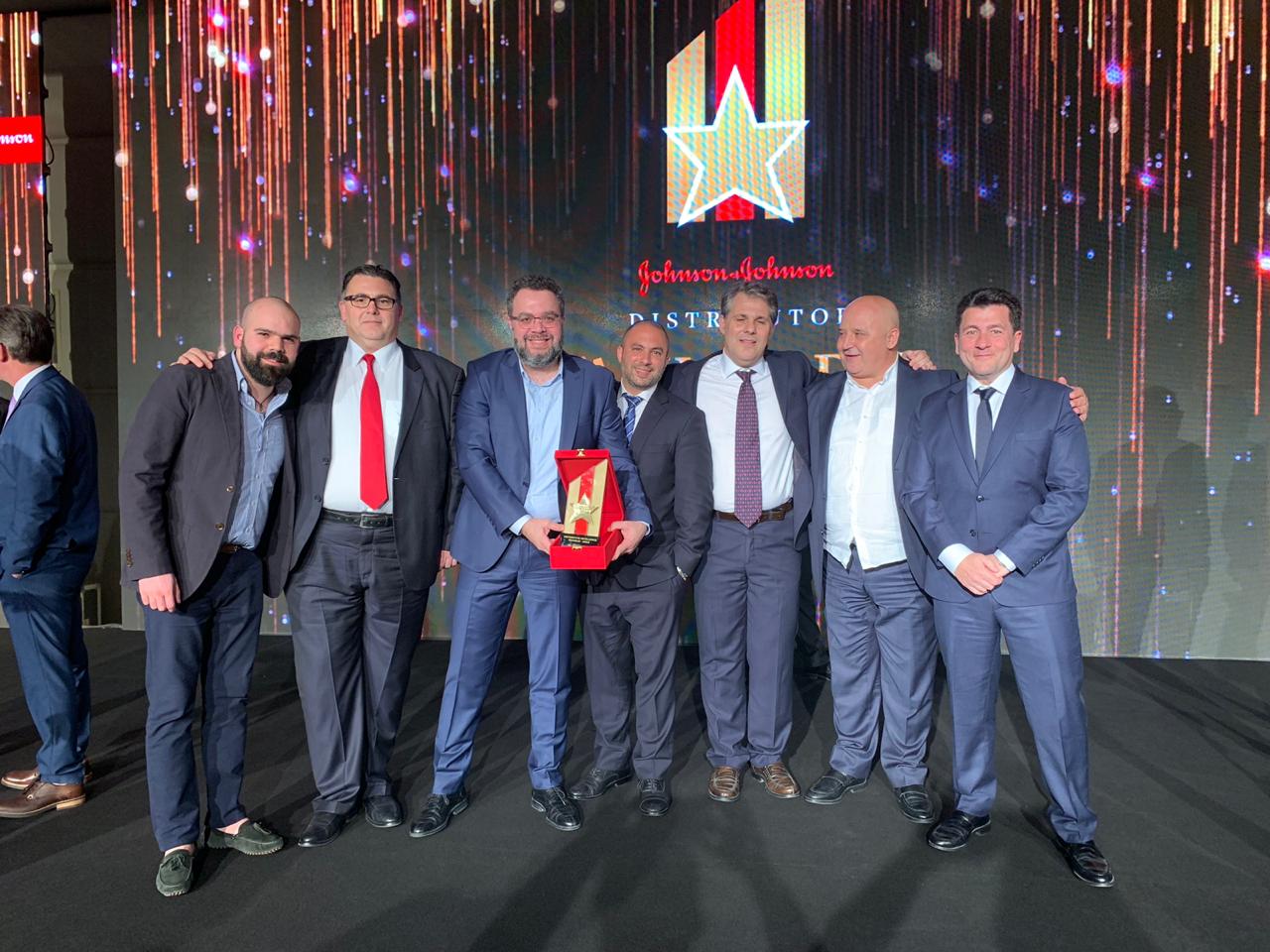 J&J 2018 Gold Best Distributor Award In AMET countries – Al Mouyasser